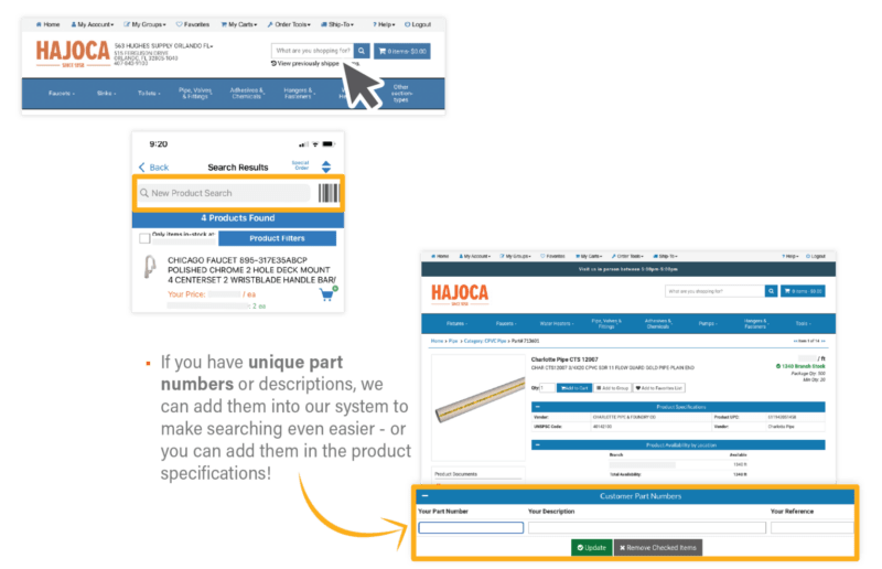 Online Services – Hajoca